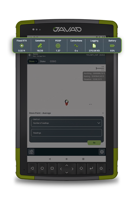 JAVAD Data Collector | Simplified Data Collection Software